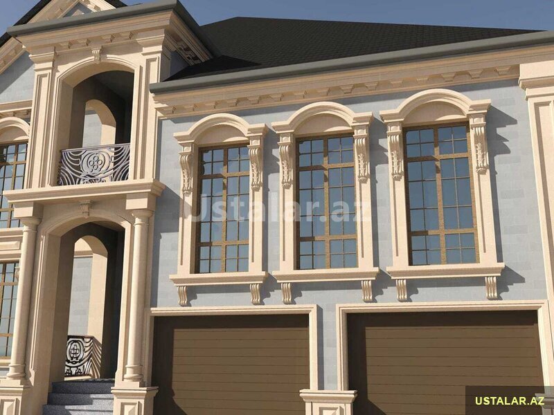 Aqlay-fasad dizayn işləri - USTALAR.AZ