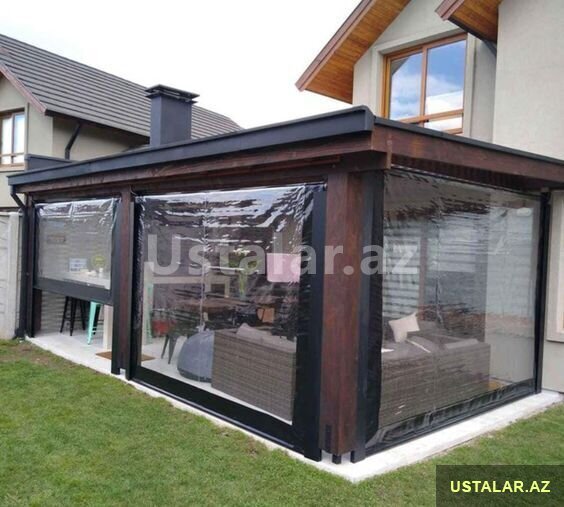 Pvc şəffaf bisetka örtüyü