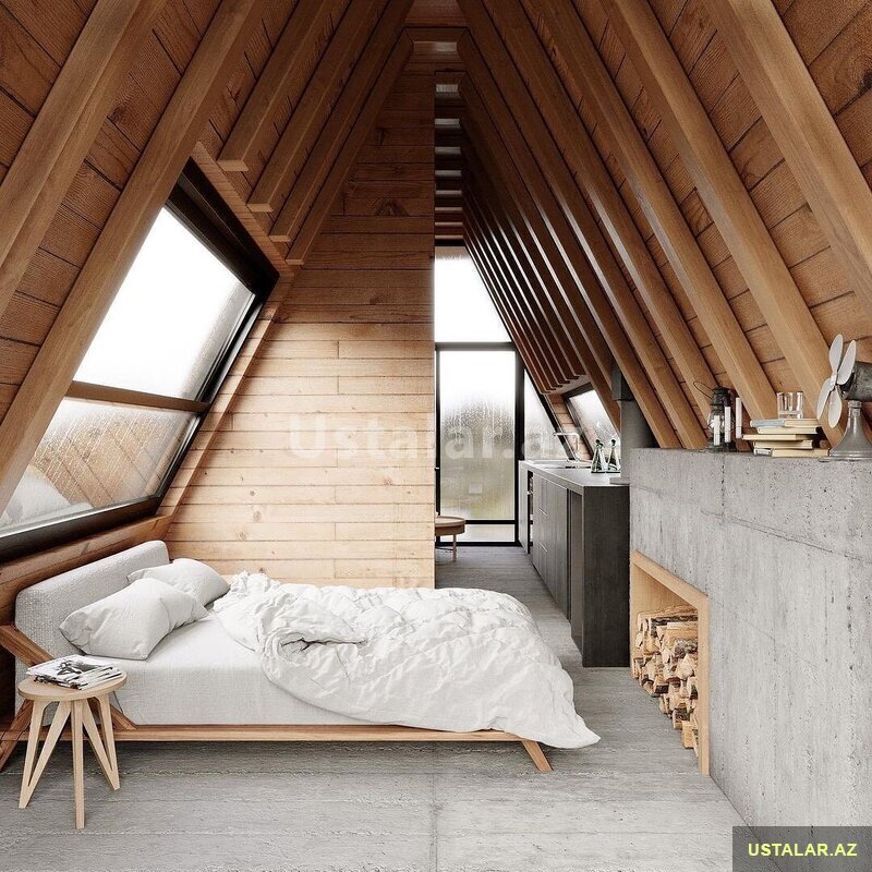 A fram evlərin tikintisi